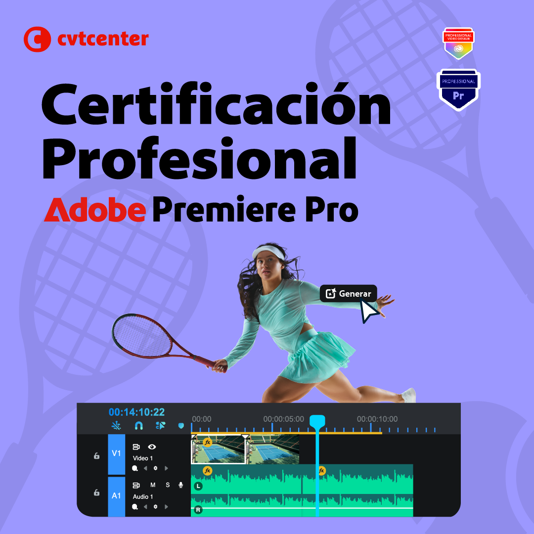 Curso Adobe Premiere Pro CC 2025 | cvtcenter