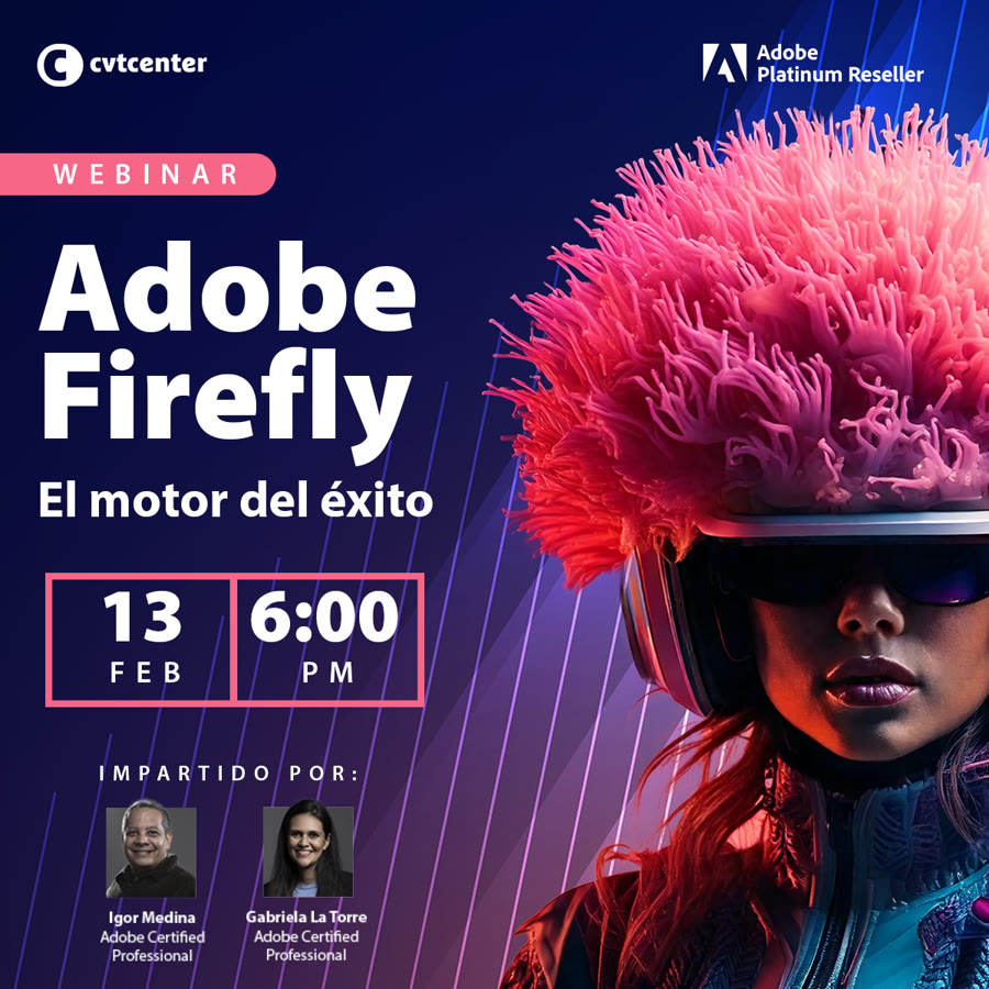 Adobe Firefly – el motor del éxito | cvtcenter