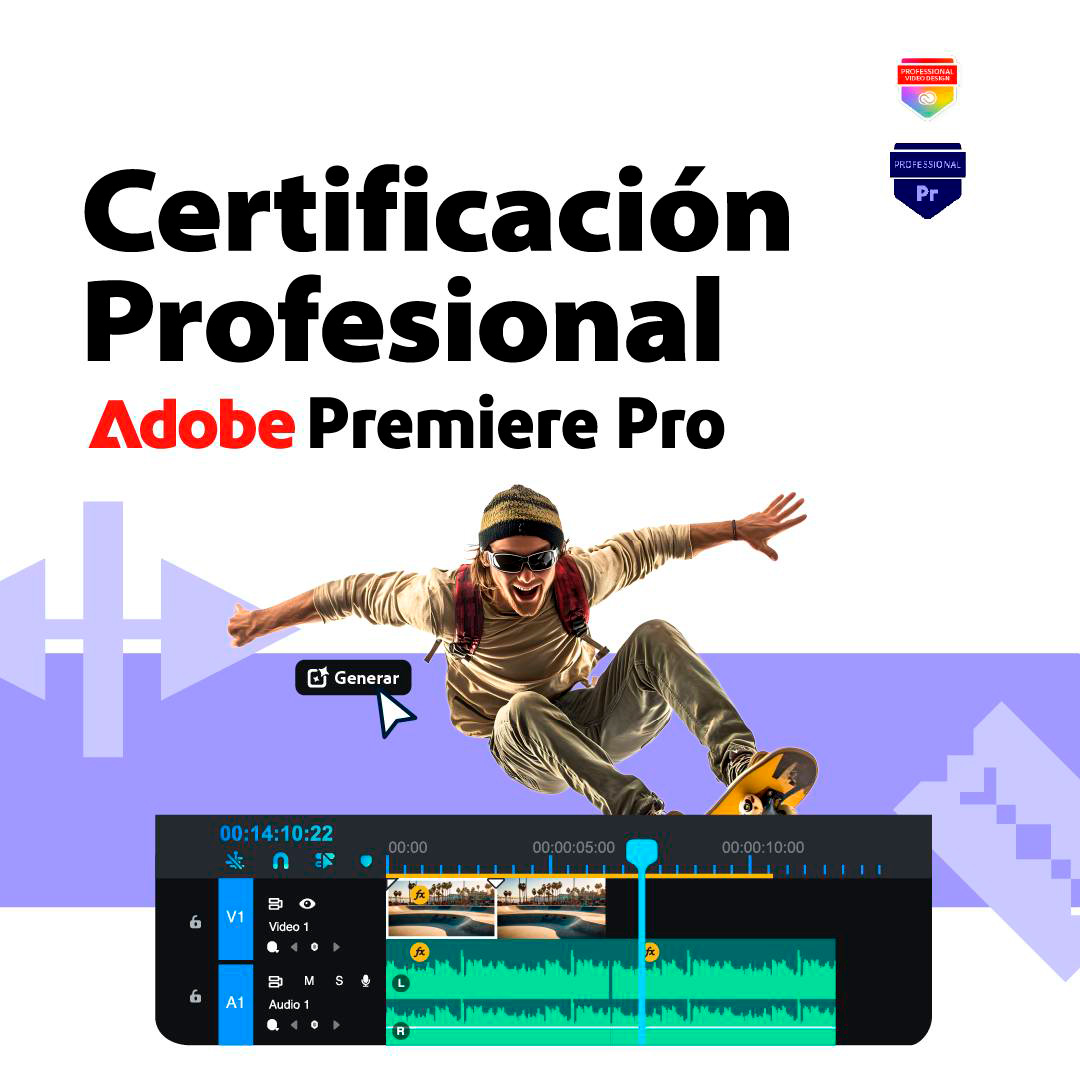 Curso Adobe Premiere Pro CC 2026 | cvtcenter